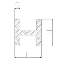 Aluminium H section manufacturer | Profall